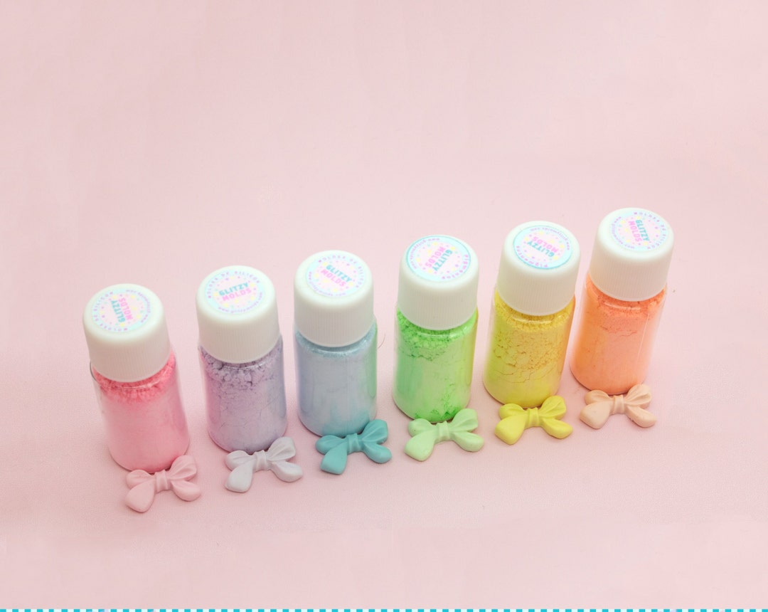 Pastel Powder Pigments, Cold Porcelain Clay, Matte Craft Colors - Etsy