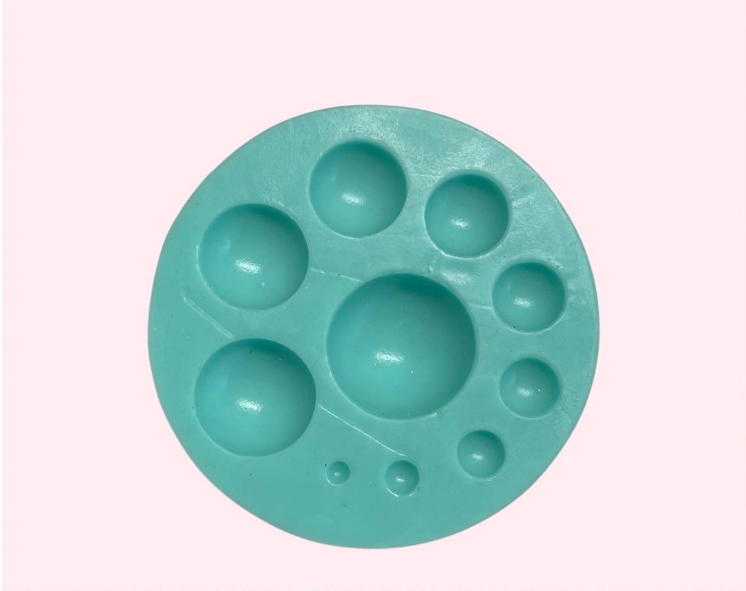 Silicone Simi Circle Mold, Mini Dome Mold - Etsy