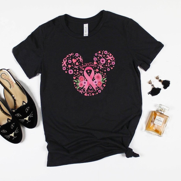 Mickey Mouse Breast Cancer Awareness Svg - Etsy