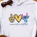 Peace Love Stitch Shirt Cute Stitch Shirt Stitch Shirts - Etsy