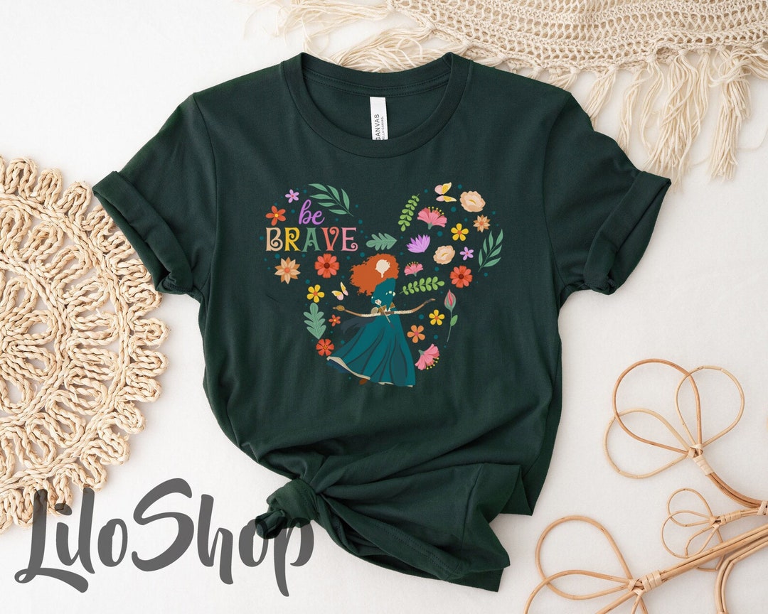 Princess Merida Brave Movie Shirt, Mickey Head Tee, WDW Magic Kingdom ...