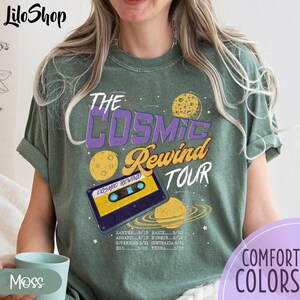 The Cosmic Rewind Tour Cassette Shirt, Guardians of the Galaxy, Epcot ...