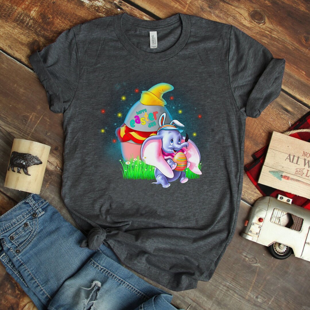 Funny Dumbo Easter Egg Shirt Dumbo Shirt Bunny Dumbo Tees - Etsy