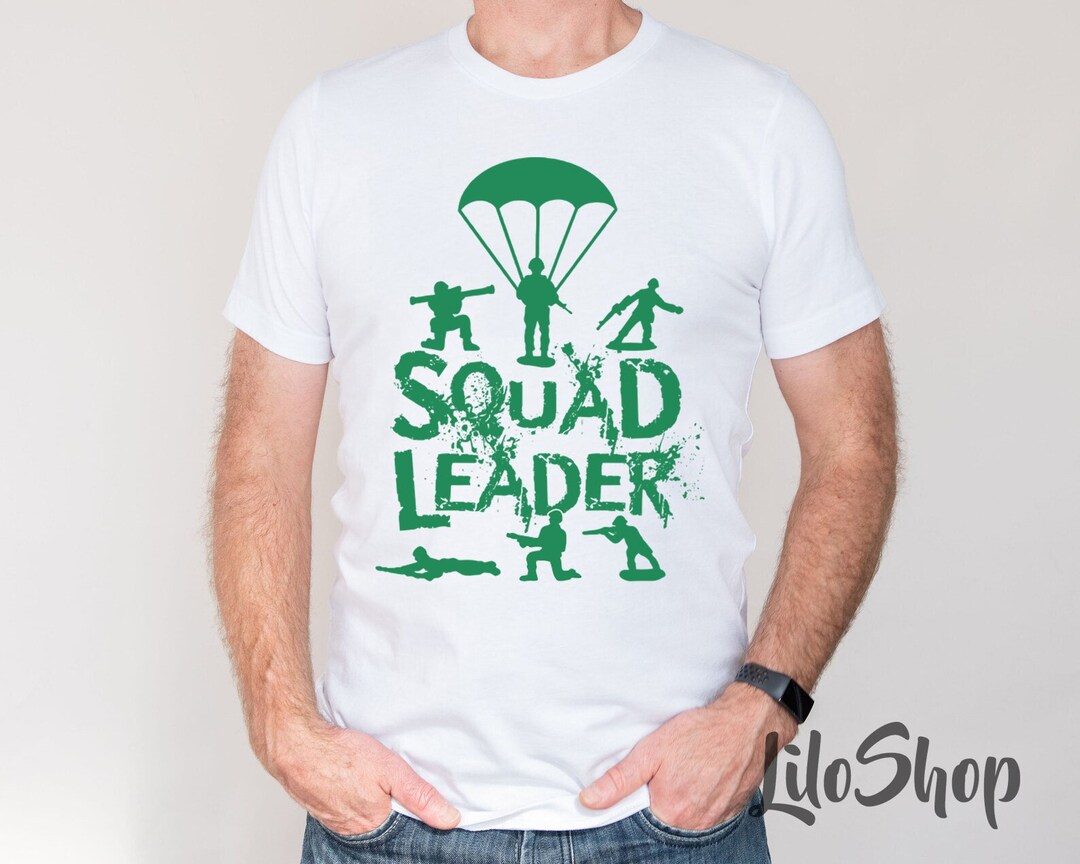 Toy Story Squad Leader T-shirt, Green Army Men Group T-shirts, Squad ...