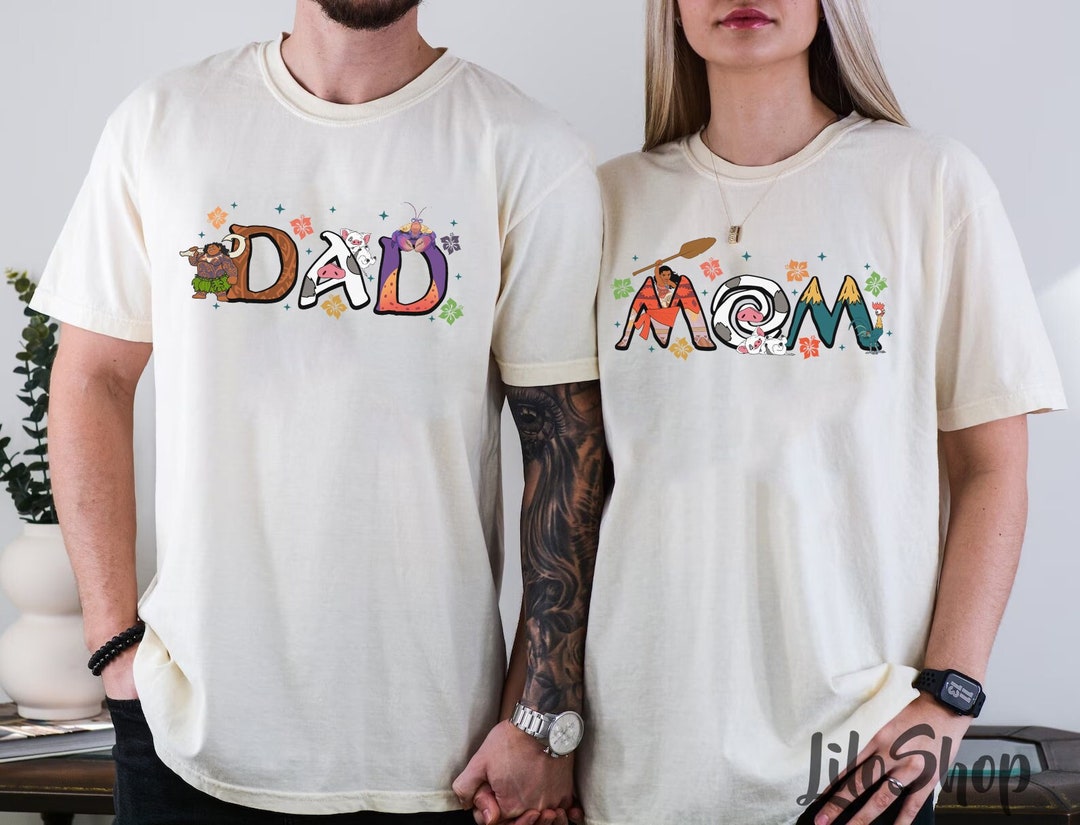 Moana Family Shirt, Moana Dad Shirt, Moana Mom Shirt, Moana Matching ...