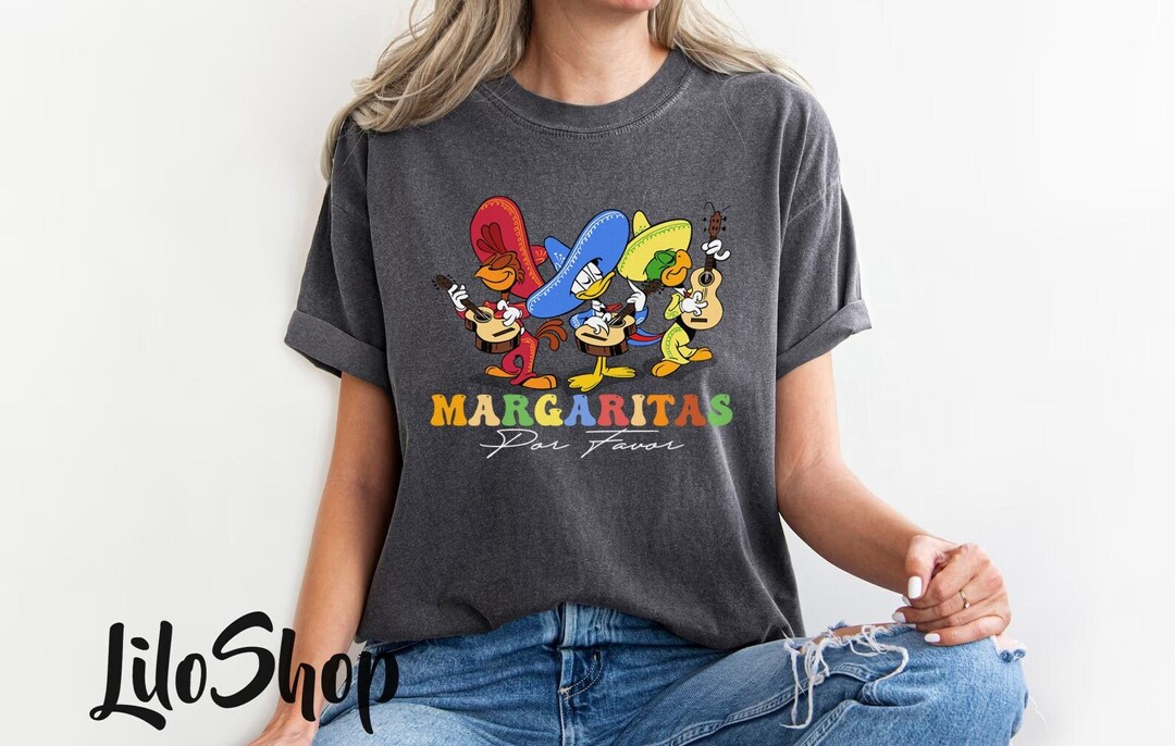 Margarita Epcot Shirt Vintage Margarita Comfort Colors Shirt The Three Caballeros Shirt