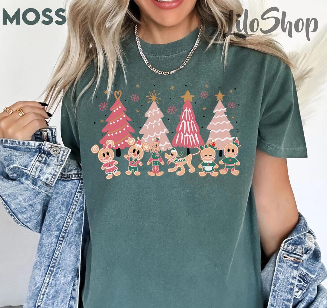 Pink Christmas Tree Shirt, Christmas Sweater for Women, Pink ...