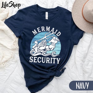 Mermaid Security Shirt, Merdad Shirt, Gift Idea for Dad, Father's Day ...