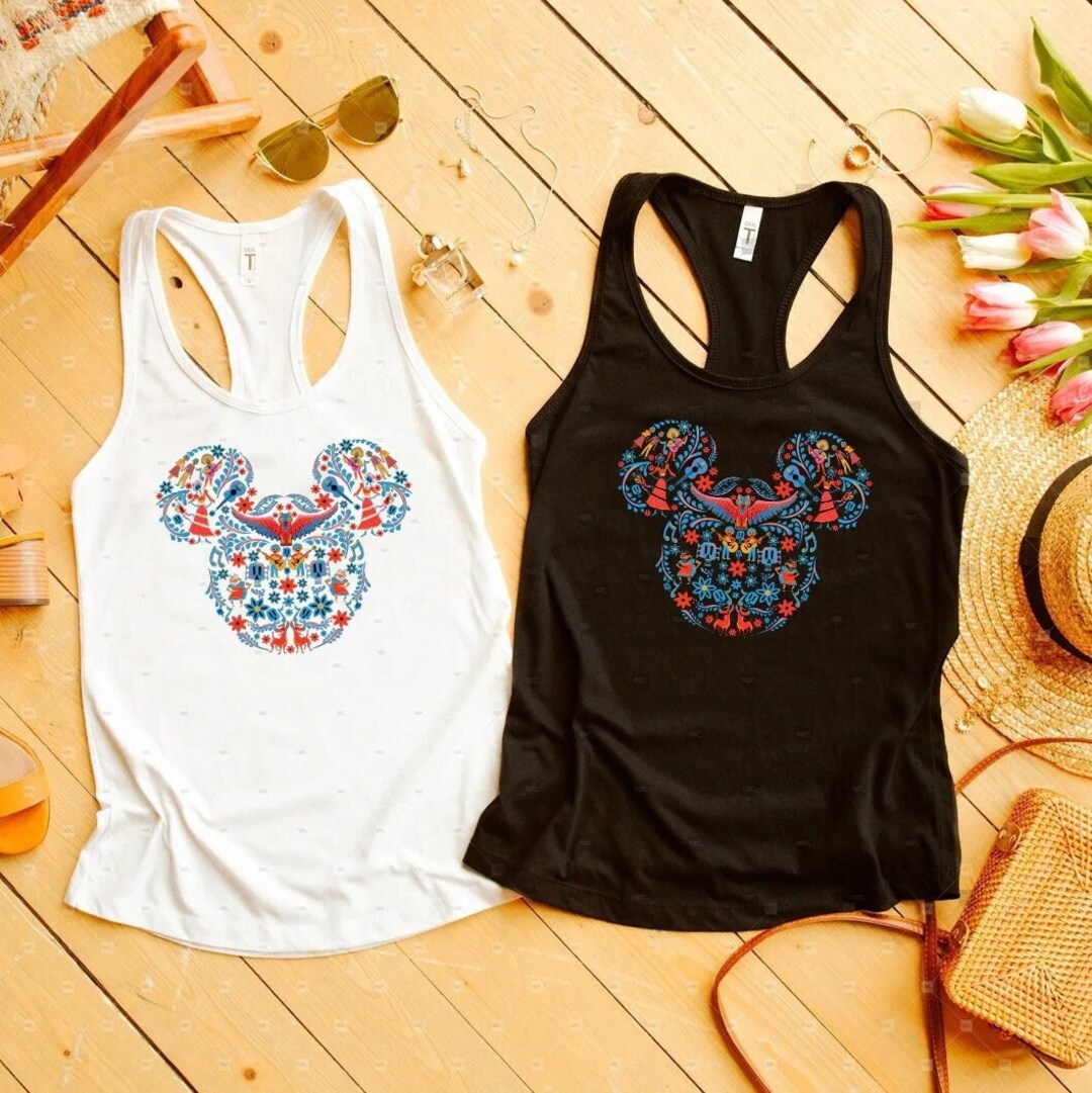 Un Poco Loco Tank Top, Coco Shirt,, Mickey Ears Tank, Magic Kingdom Tee ...
