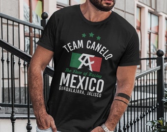 Saul El Canelo Team Canelo Mens Shirt Boxing Tee. Orgullo Mexicano ...