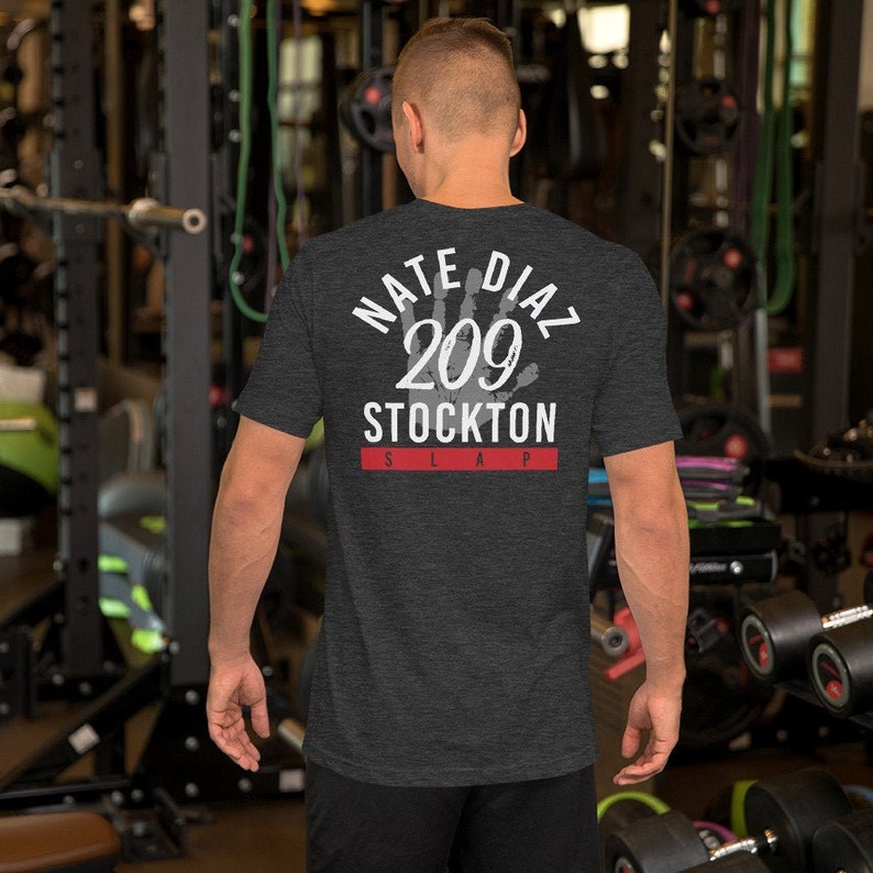 Nate Diaz Stockton Slap Graphic MMA Fighter Unisex T-shirt - Etsy