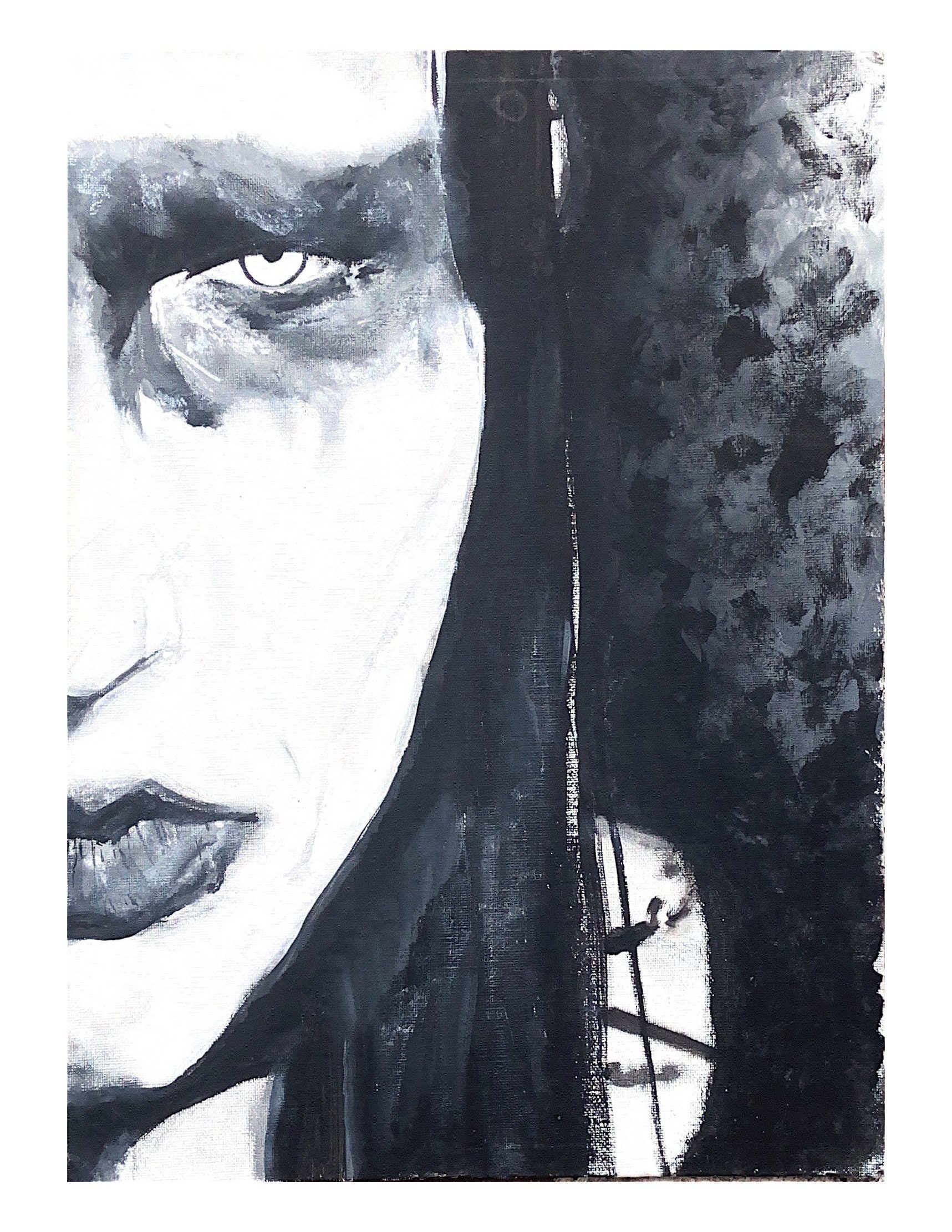 Manson Print or Stretched Canvas Signed by Artist - Etsy