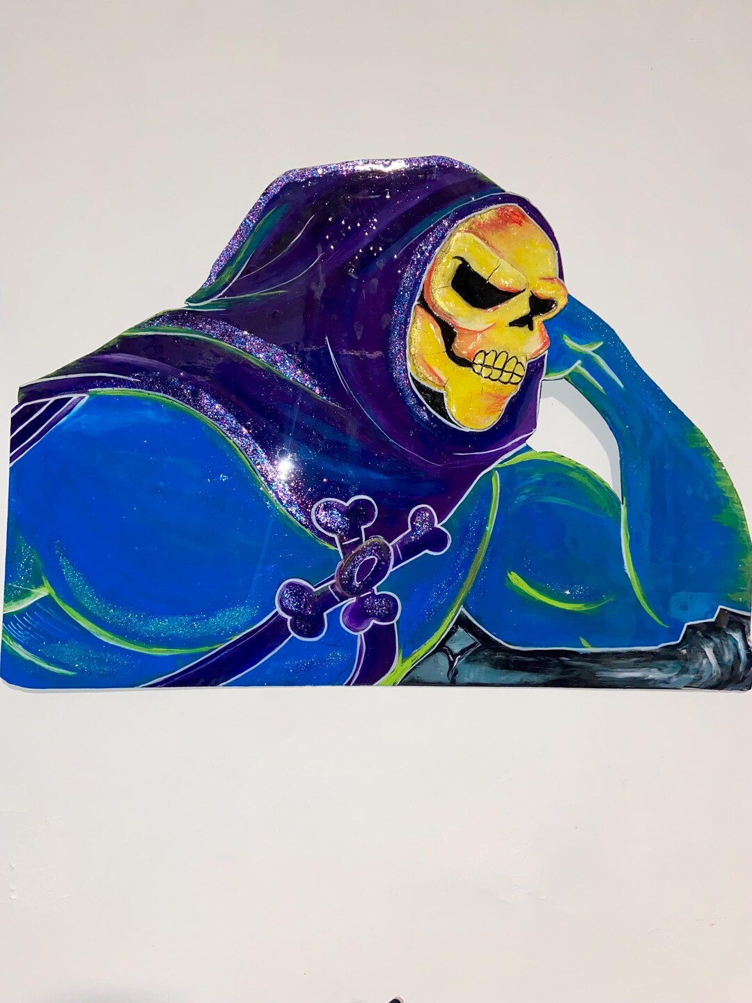 Holy Skeleton Wooden Cutout 24x36 Inch - Etsy