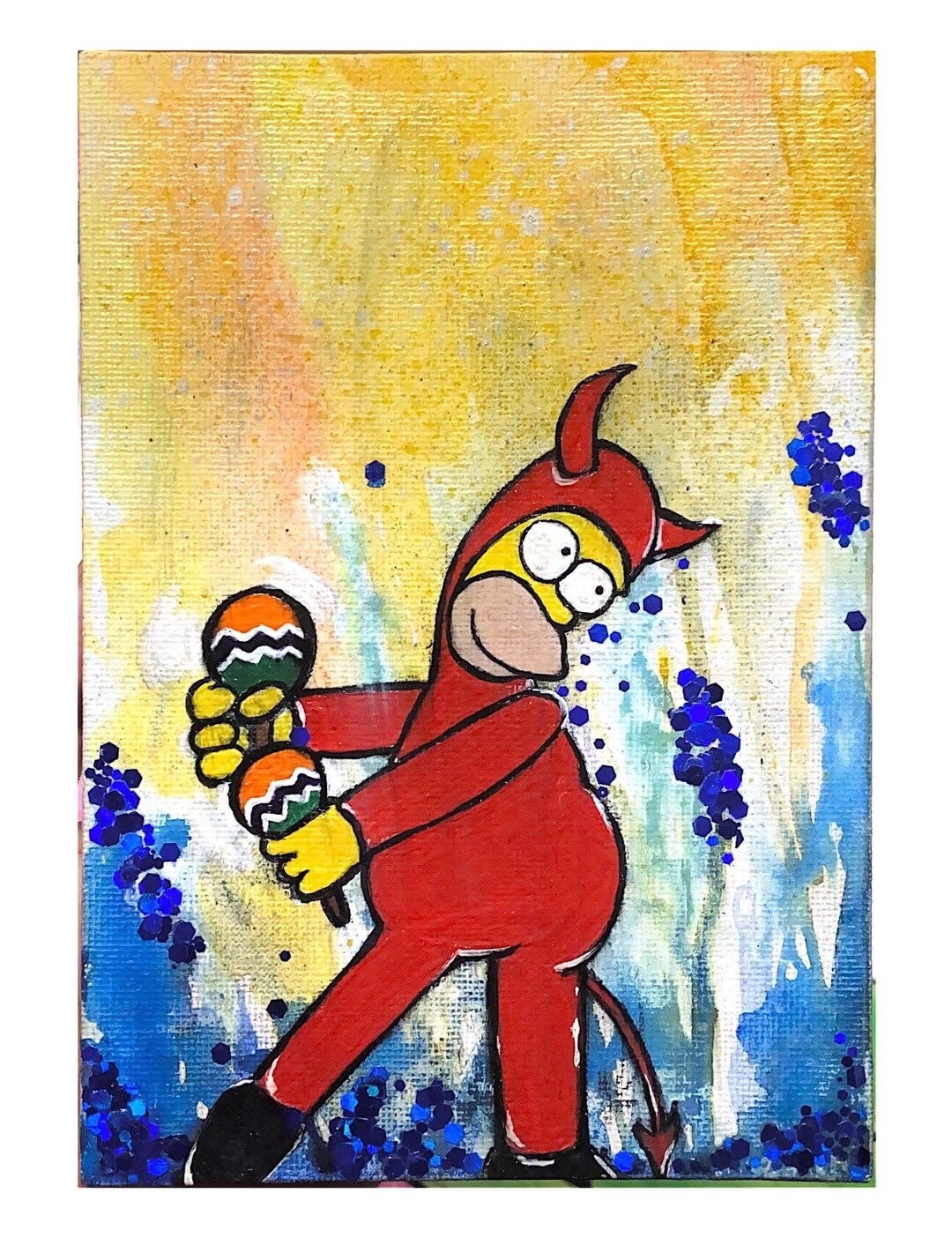 Evil Dance Print 8.5x11 Inch - Etsy