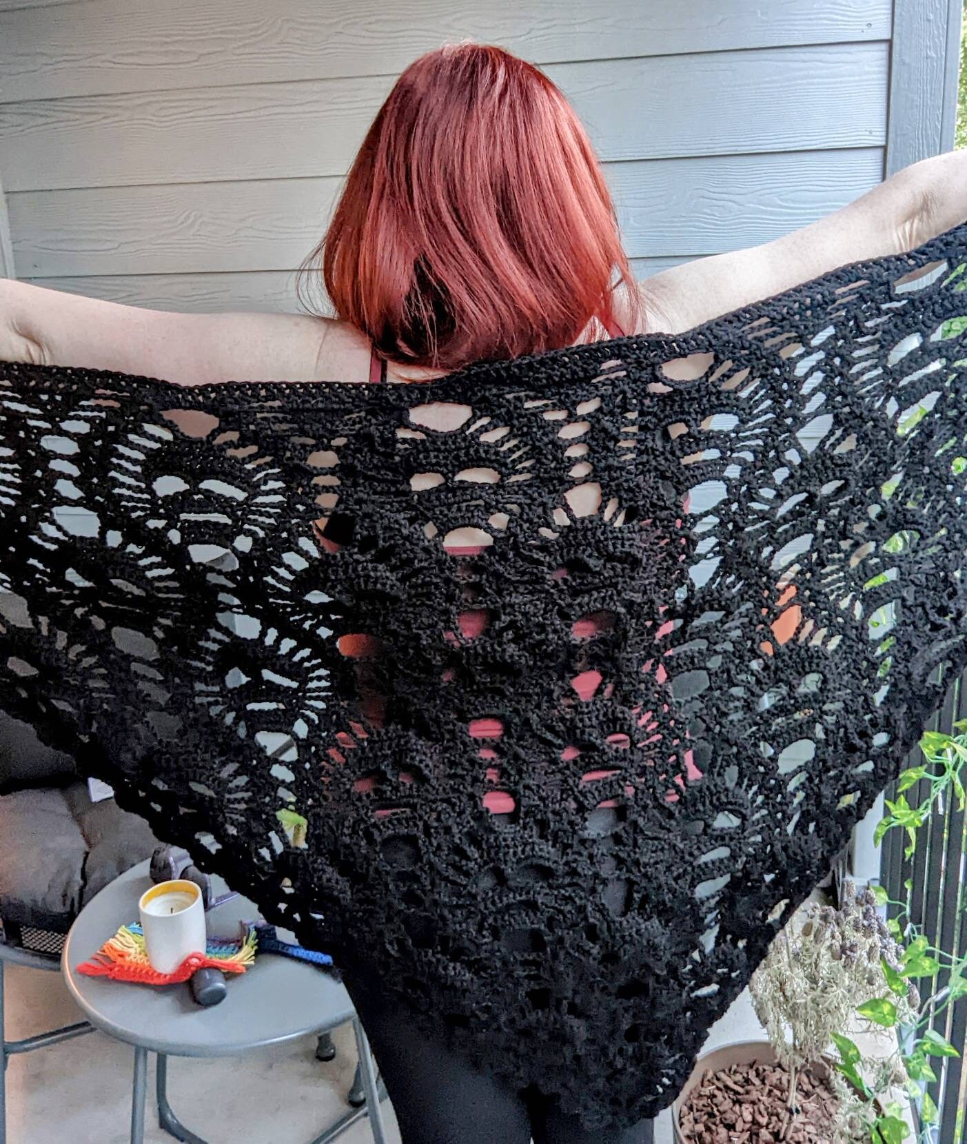 Lost Souls Shawl Gothic Shawl Pagan Clothing Witchy Gifts - Etsy