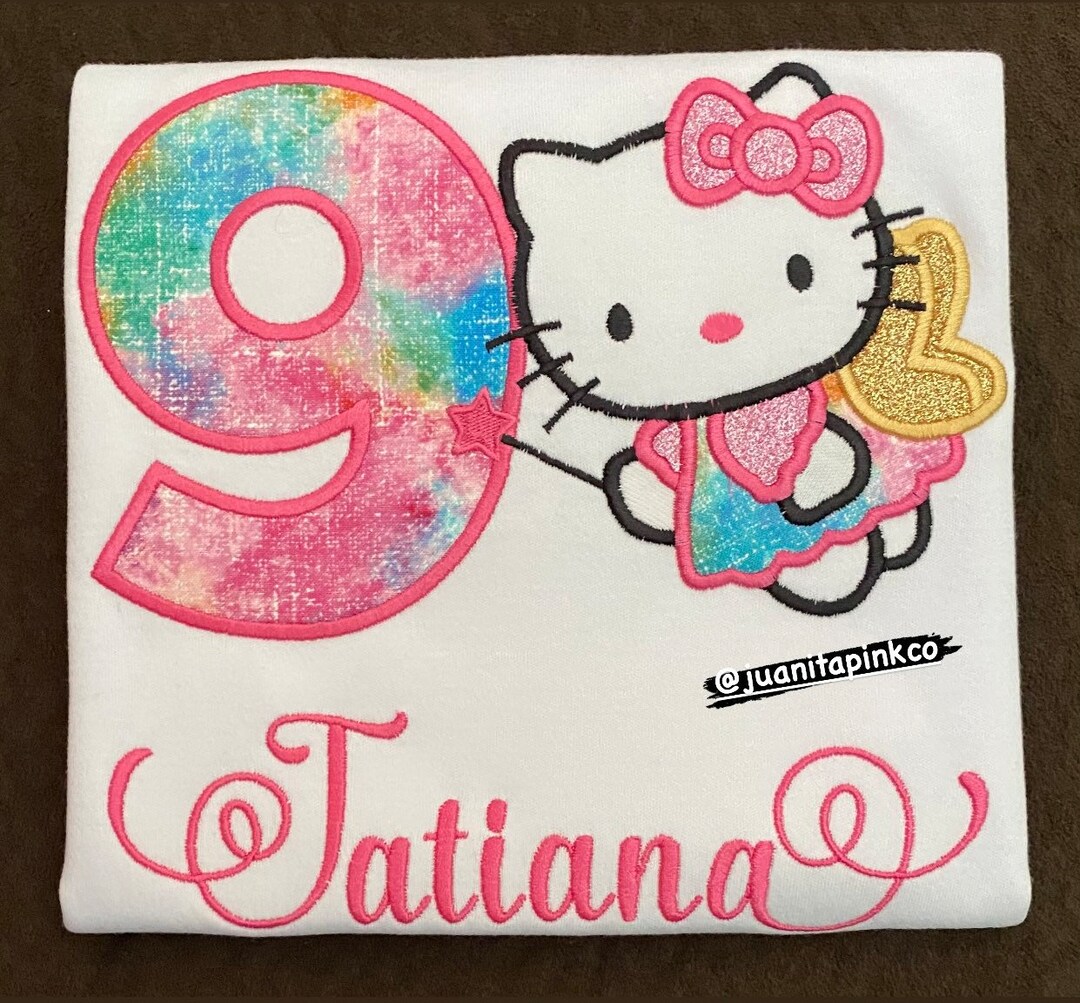 Hello Kitty Fairy Birthday Shirt Fairy Birthday Shirt - Etsy