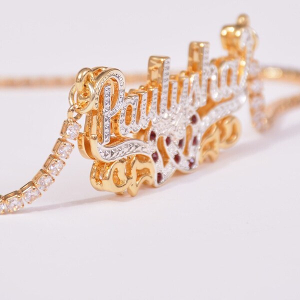 Diamond Name Plate - Etsy