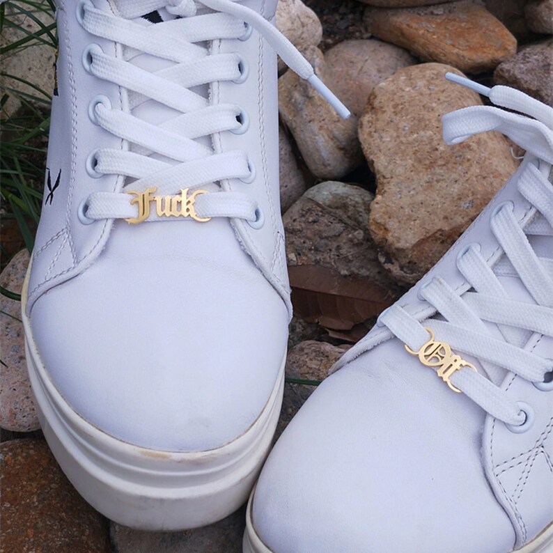 Custom Shoelace Buckle Pair Personalized Buckles Shoes - Etsy