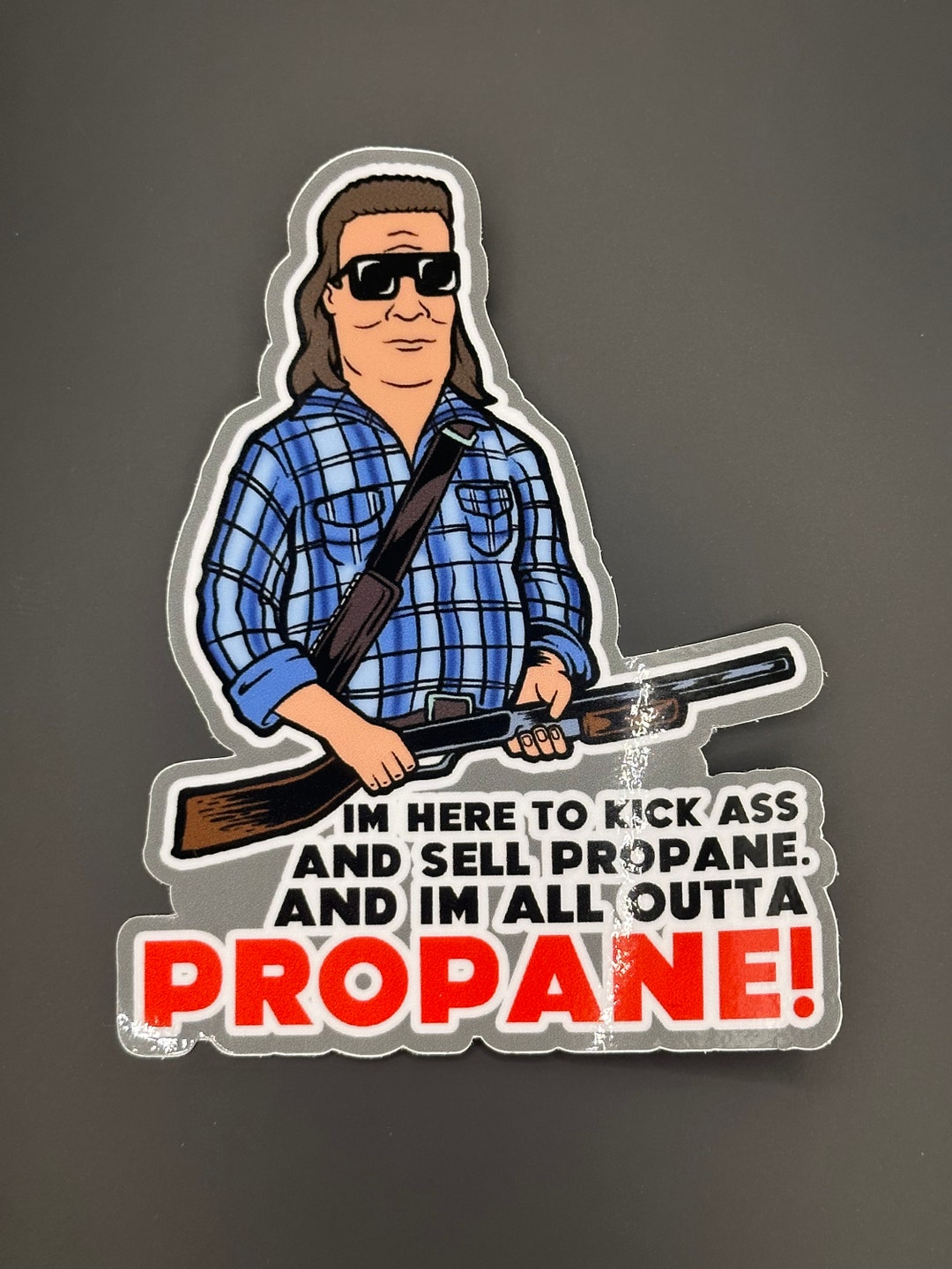 All Out of Propane! Sticker - Etsy