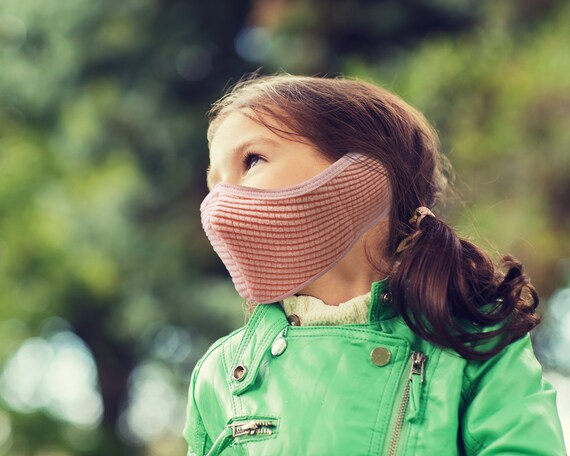 Kids Winter Ear Muff Face Mask Warm Cotton for Cold Weather | Etsy