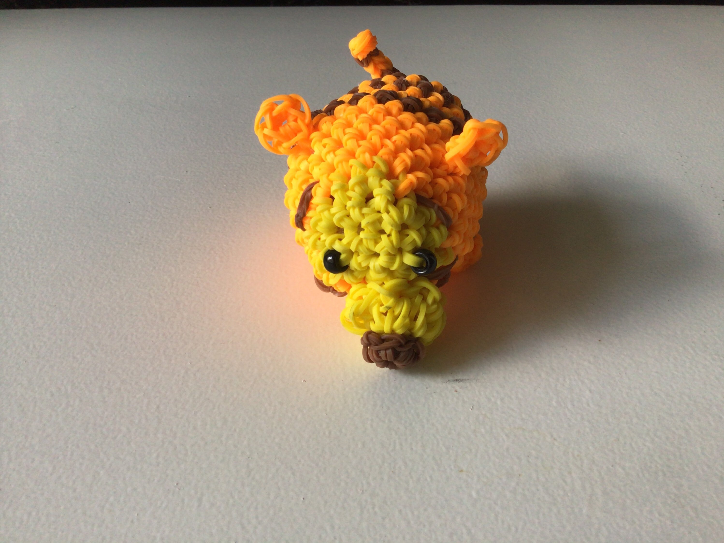 Rainbow Loom 3D Tiger Tsum Tsum - Etsy