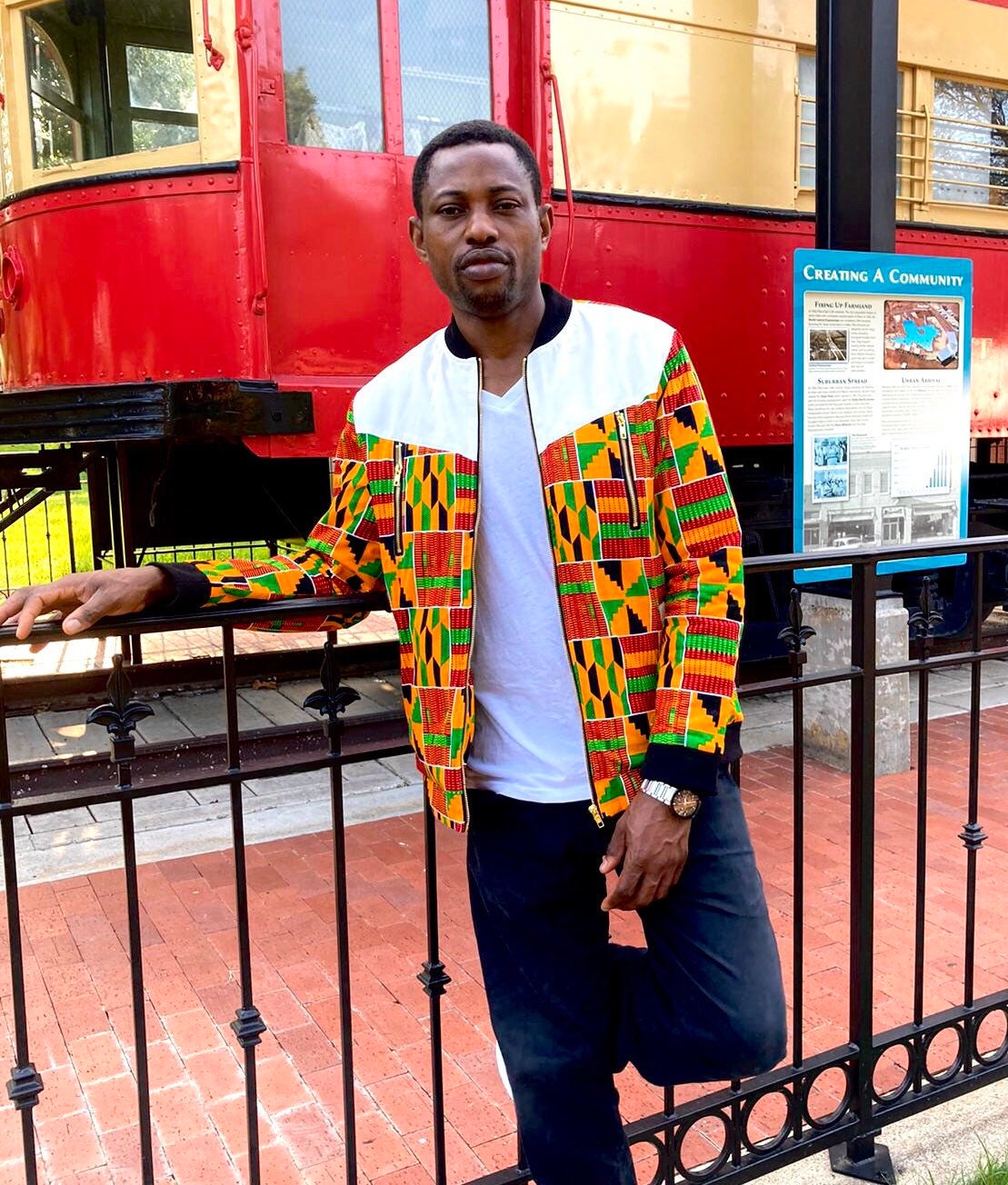 Men African Print Bomber Varsity Jacket, African Bomber Jacket, African ...