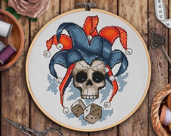 Harlequin Cross Stitch | Etsy