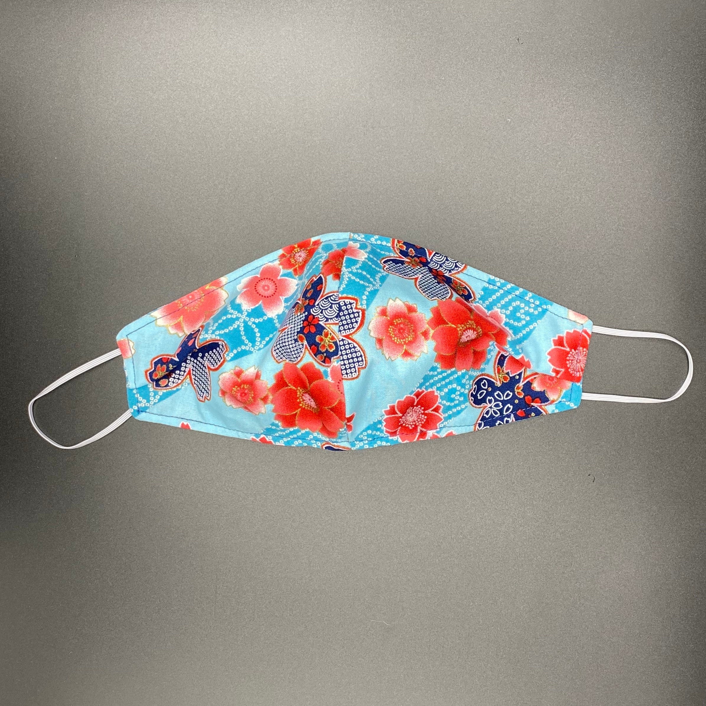Japanese Cherry Blossom, Sakura and Palaka Cotton Face Mask - Etsy