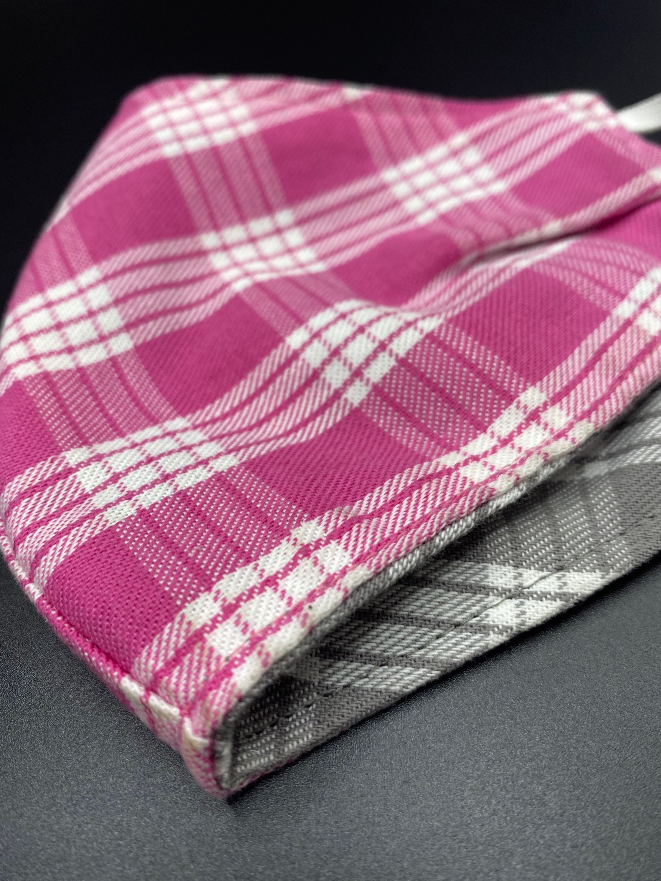 Customizable, Reversible, Hawaiian Palaka, Japanese Print, Cotton Face ...