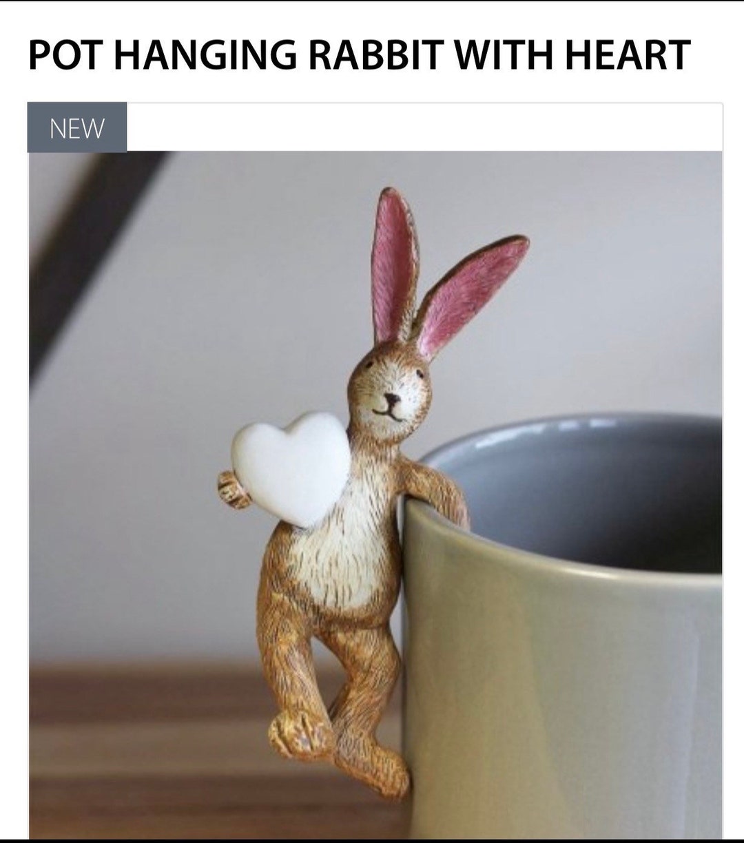 Rabbits Pot Hanging ,plant Pots,christmas - Etsy