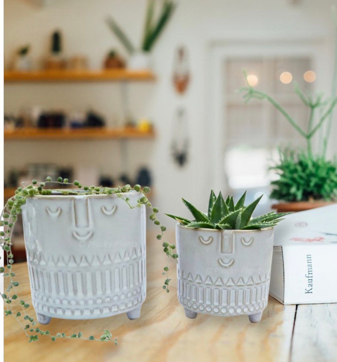 Planters,scandi,scandinavian,planter,indoor Plant Pots,plant Pots,face ...