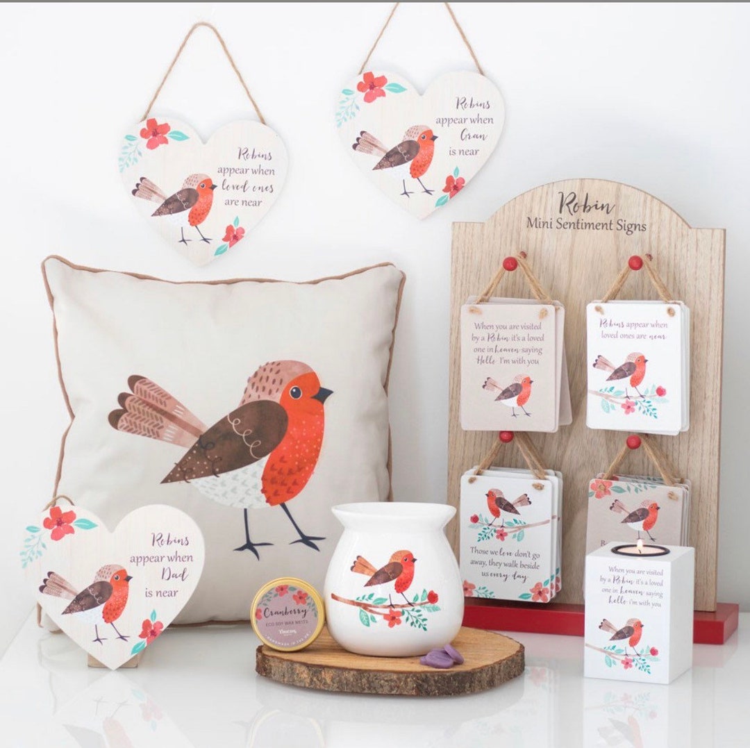 Robin, Loving Memory Gift, Death, Loss, Passing Away Condolences ...