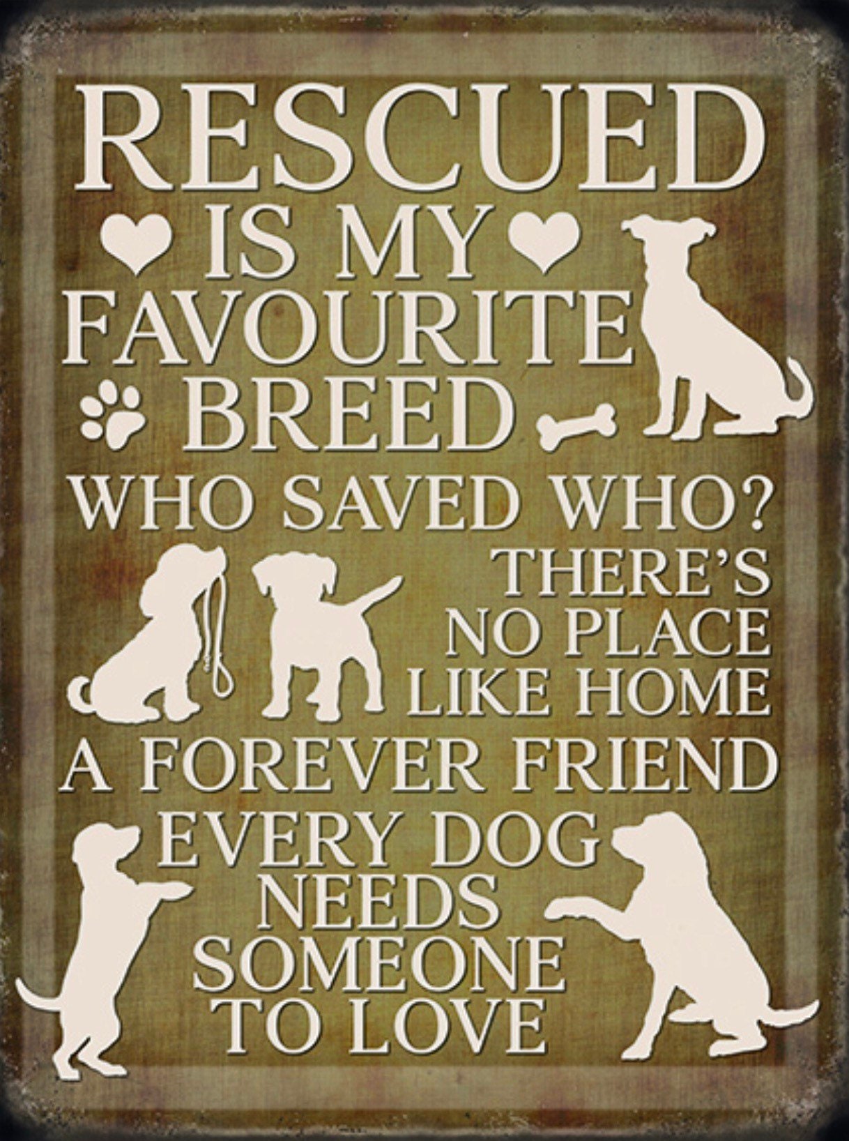 Dog Signrescue Dog dog Rescue - Etsy