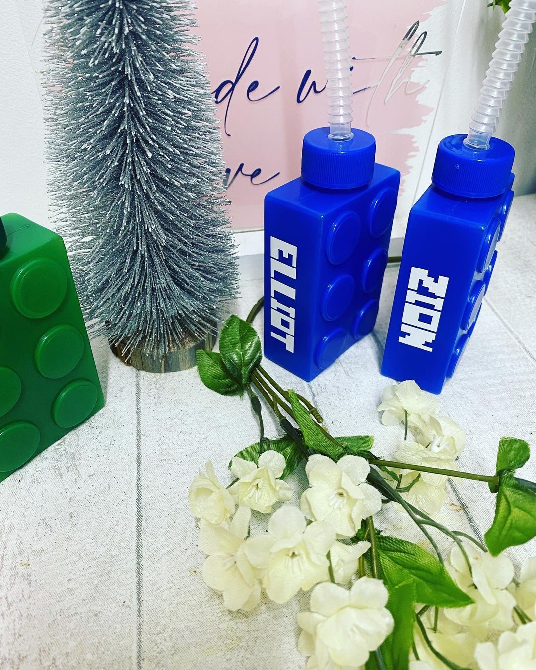 Lego,lego Drinking, Personalised Lego Drink Bottle Gift, Stocking ...