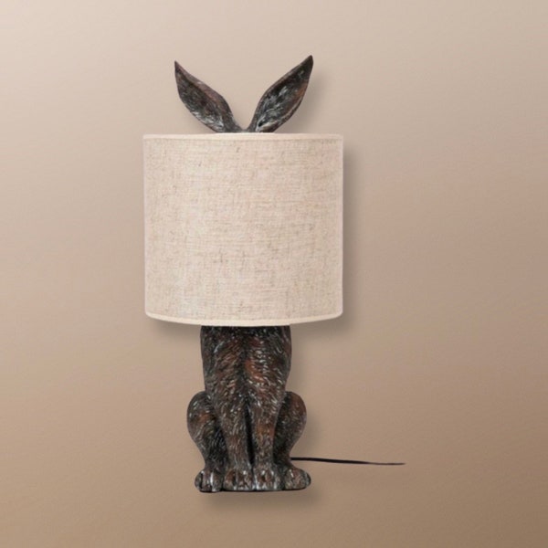 Hare Lamp - Etsy UK