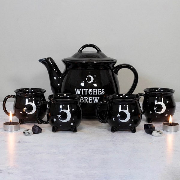 Goth Tea Set - Etsy