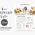1 Page Food Blogger Media Kit Template, Canva Influencer Media Kit ...