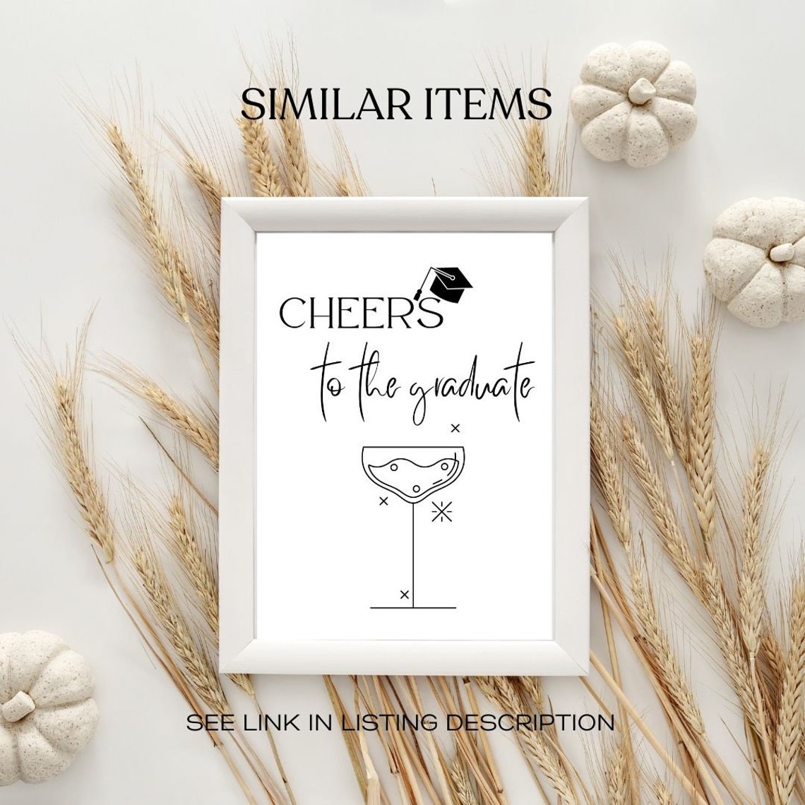 Custom Graduation Sign Template, Editable Graduation Party Table Sign ...