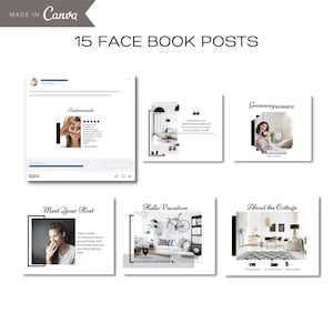 Airbnb Social Media Bundle Airbnb Social Media Templates - Etsy