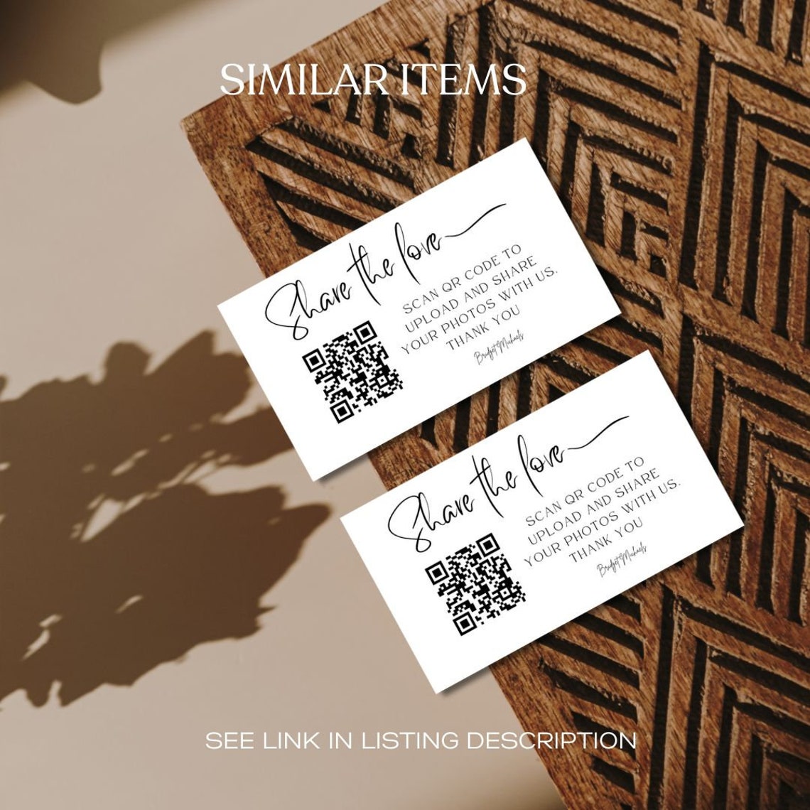 Minimalist Graduation QR Code Card Printable, Editable College Fund ...