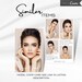 Modeling Photo Card Canva Template, Editable Fashion Model Zed Card ...
