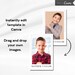Kids Model Comp Card, Editable Model Portfolio, Fashion Resume Photo ...
