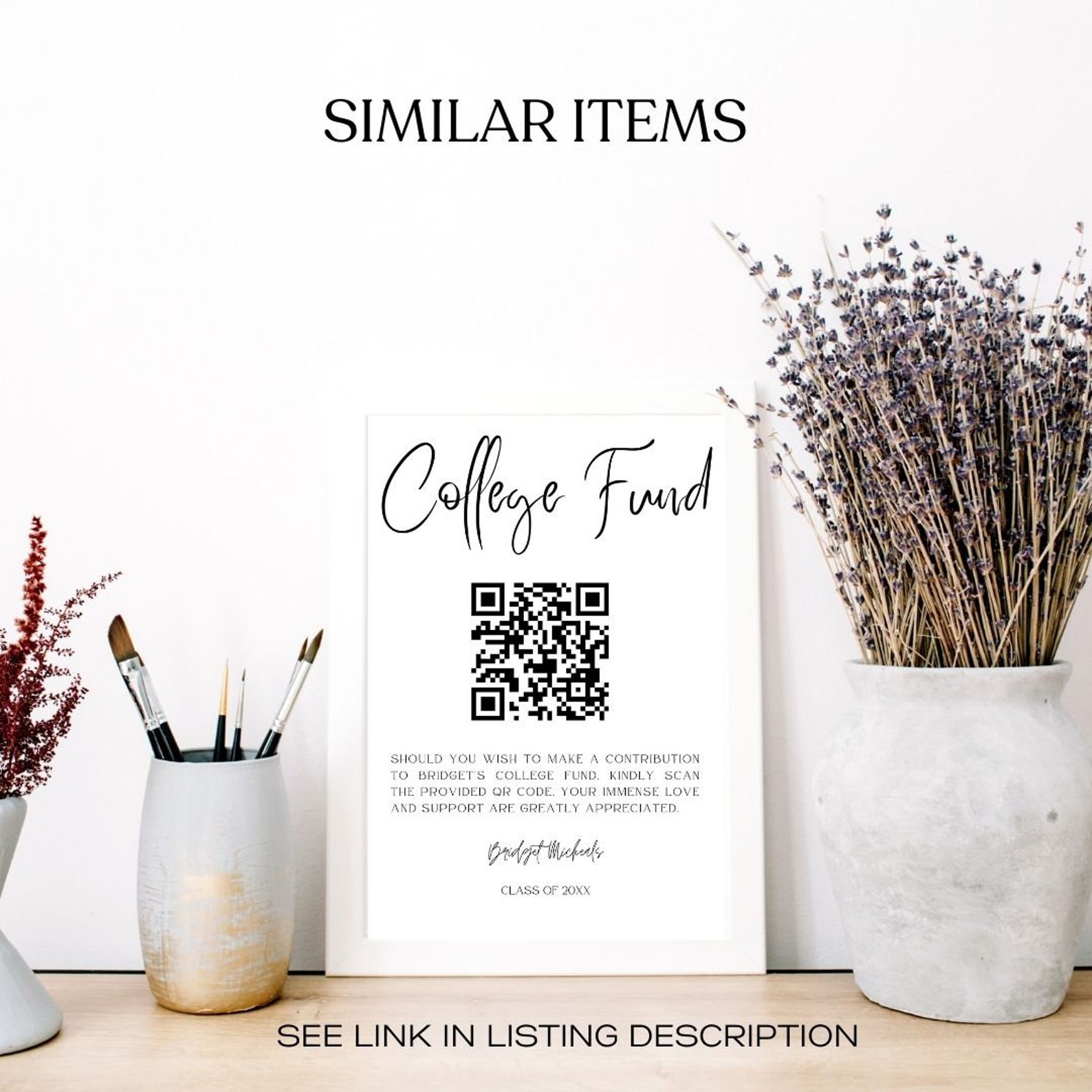 Words of Wisdom for the Graduate Sign Template, Editable Graduation ...