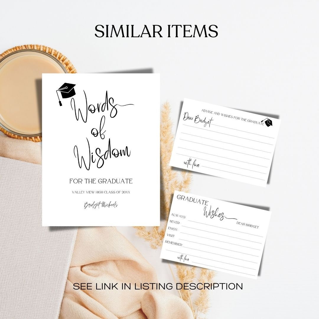 DIY Graduation Donation Fund Table Sign, College Fund Sign Template ...