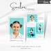 Kids Model Comp Card, Editable Model Portfolio, Fashion Resume Photo ...