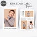 Kids Model Comp Card, Editable Model Portfolio, Fashion Resume Photo ...