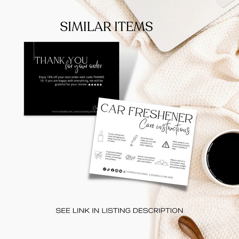 Editable Car Coaster Care Card Canva Template, DIY Printable Coaster ...