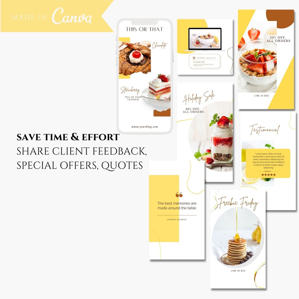 Food Creator Bundle Cook Book Template 250 Food Instagram - Etsy