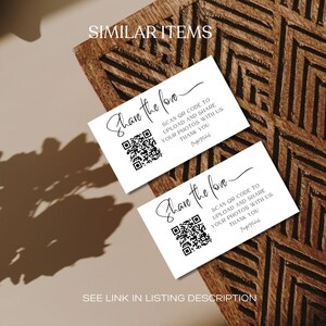 Editable College Fund QR Code Insert Card, Printable Graduation Tip ...