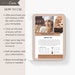 2 Page Food Blogger Media Kit Template, Canva Influencer Media Kit ...